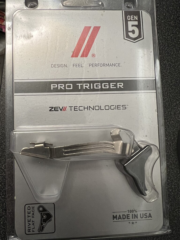 ZEV Pro Trigger Glock - Tillbehör Säljes - skytteforum.com