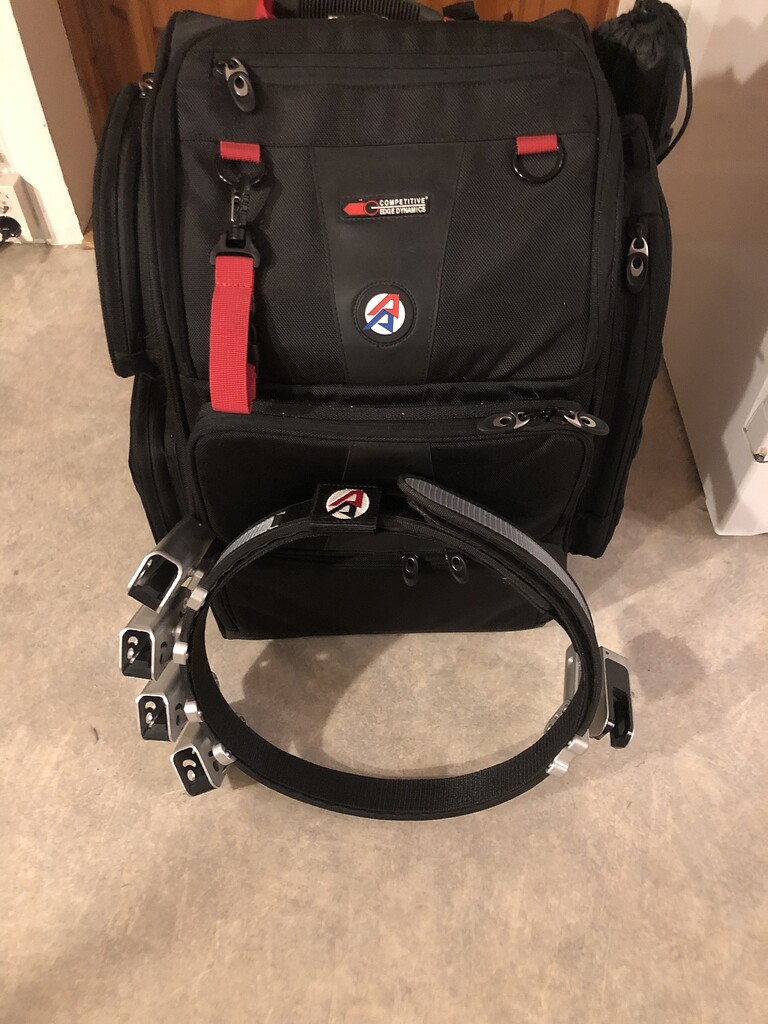 Ced/Daa range pack, sig Sauer range bag, Daa racemaster rigg ...