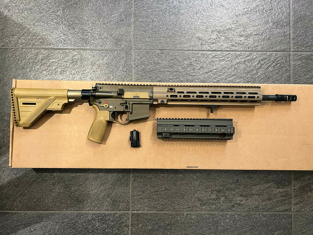 Heckler & Koch, MR223 A3 Geissele Såld! - Vapen säljes - skytteforum.com