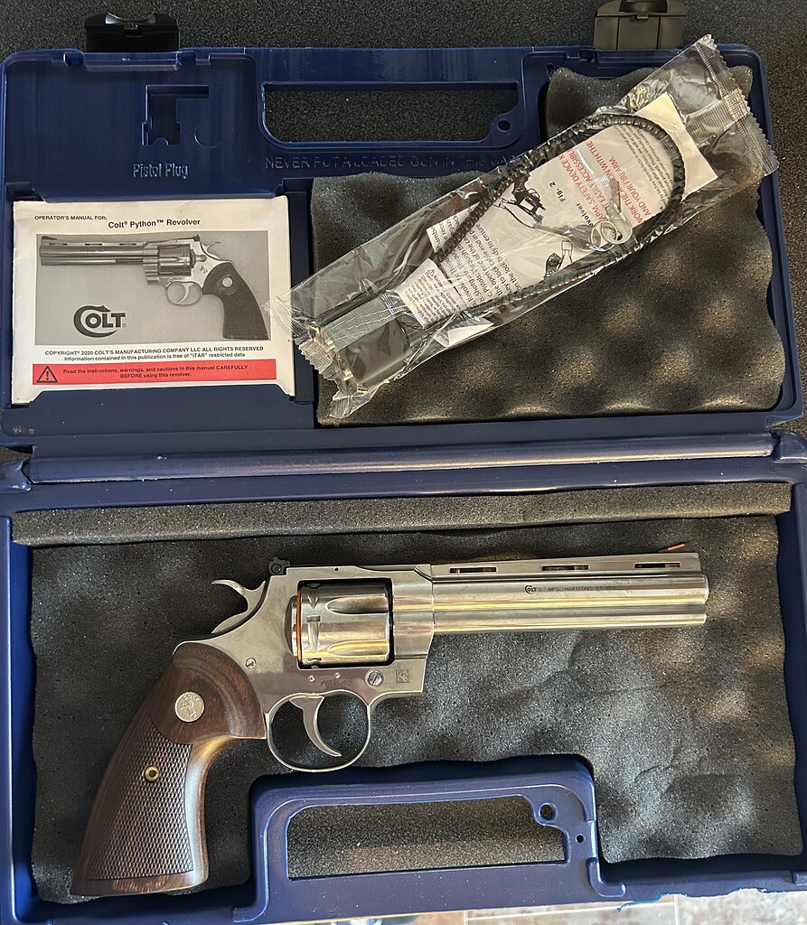 Colt Python .357 Magn 6" rosfri - Vapen säljes - skytteforum.com