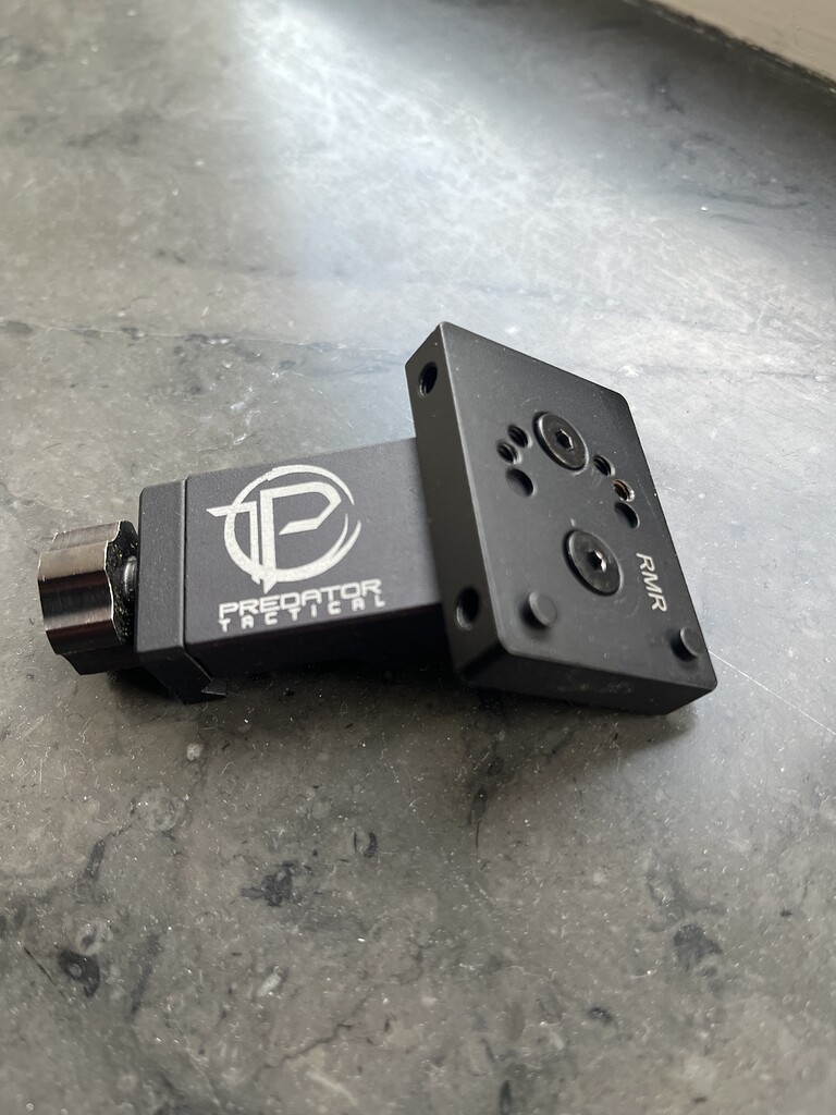 45 Offset-mount Predator Tactical - Trijicon RMR - Tillbehör Säljes ...