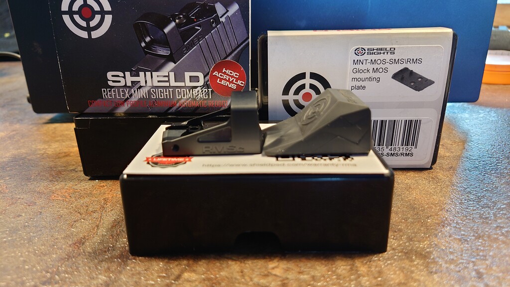 Shield RMSc 4 MOA + MOS platta - Tillbehör Säljes - skytteforum.com