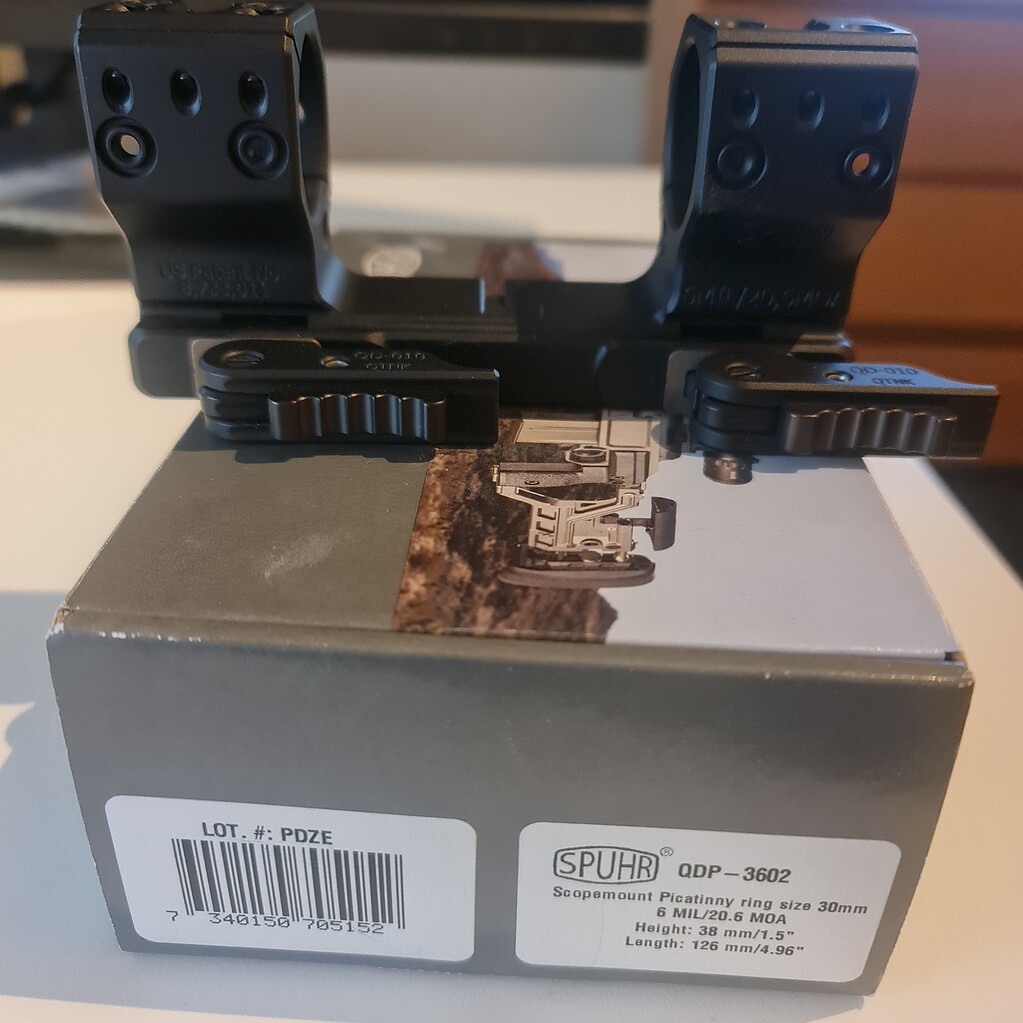 Spuhr QDP3602 - Tillbehör Säljes - skytteforum.com